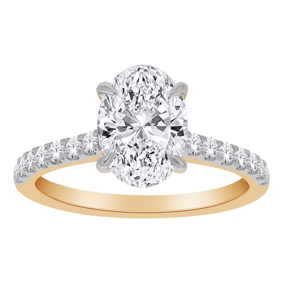 Lab Diamond Oval Ring – Thompson Jewelers