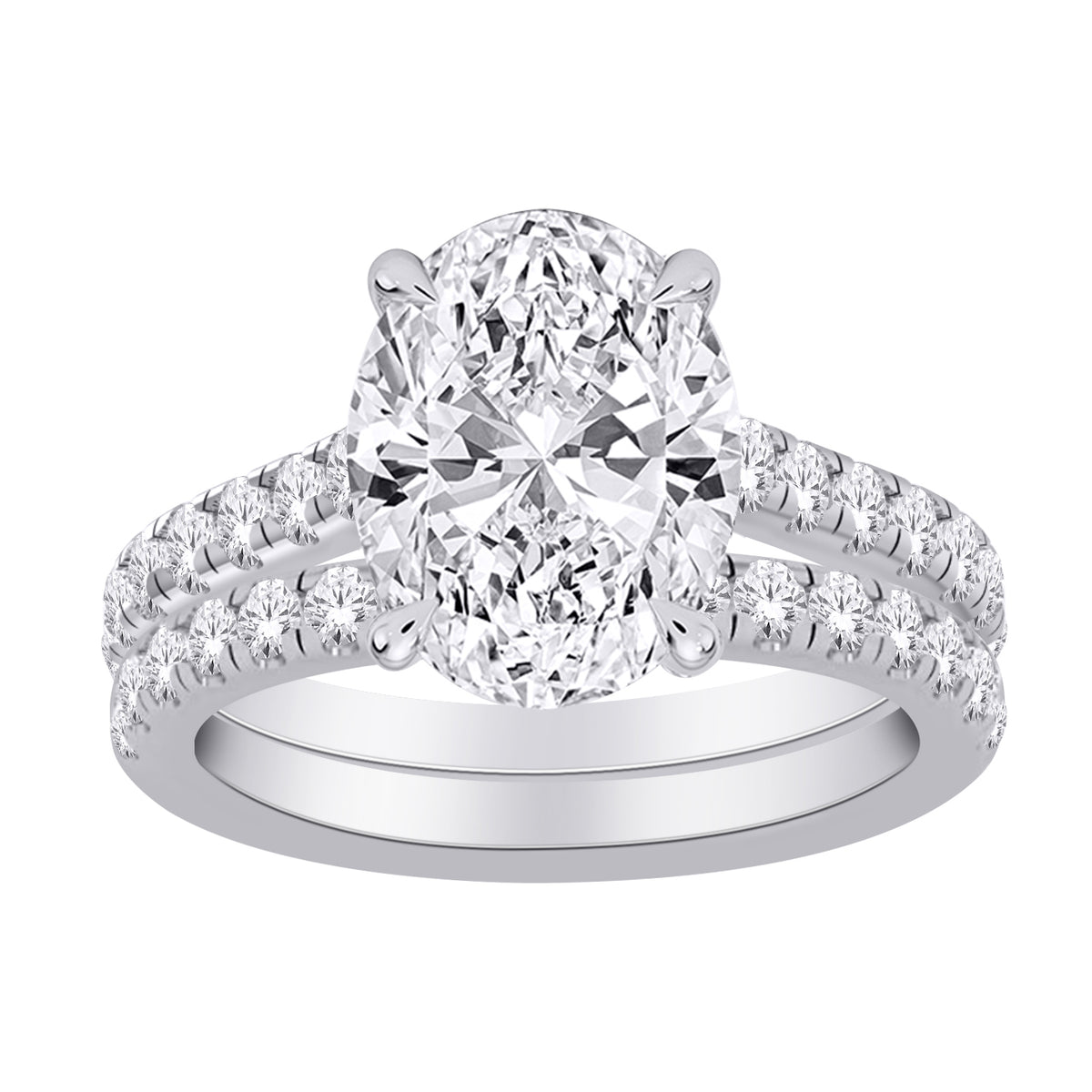 Lab Diamond Oval Ring – Thompson Jewelers